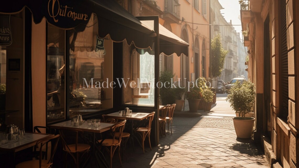 Virtual Background Cafe, Zoom Virtual Background, Zoom Background Cafe ...