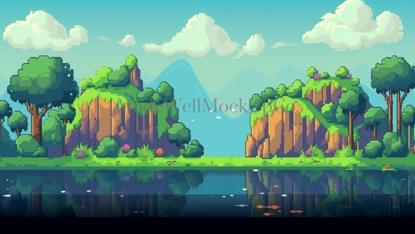 90s Background Bundle, 90s Zoom Background, Video Game Background ...