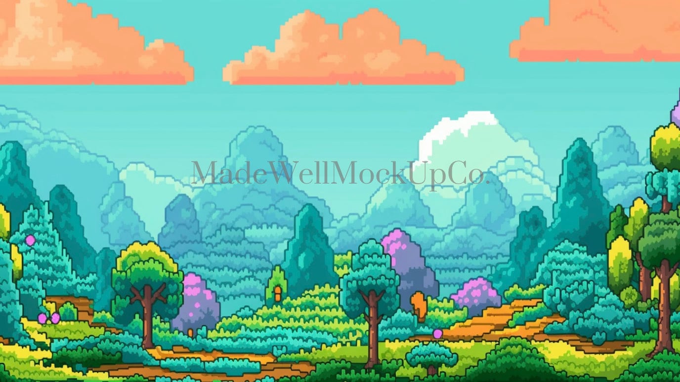 90s Background Bundle, 90s Zoom Background, Video Game Background ...