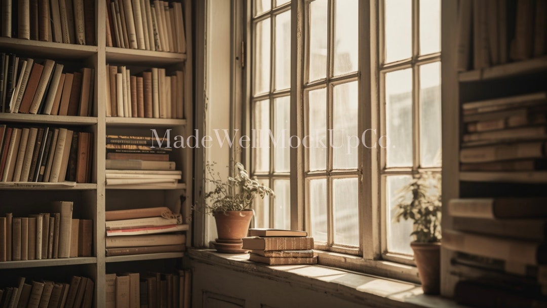Zoom Background Bookshelf, Zoom Backgrounds Bookcase, Zoom Background ...