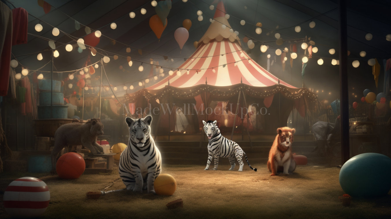 Circus Background, Circus Zoom Background, Zoom Background Circus ...