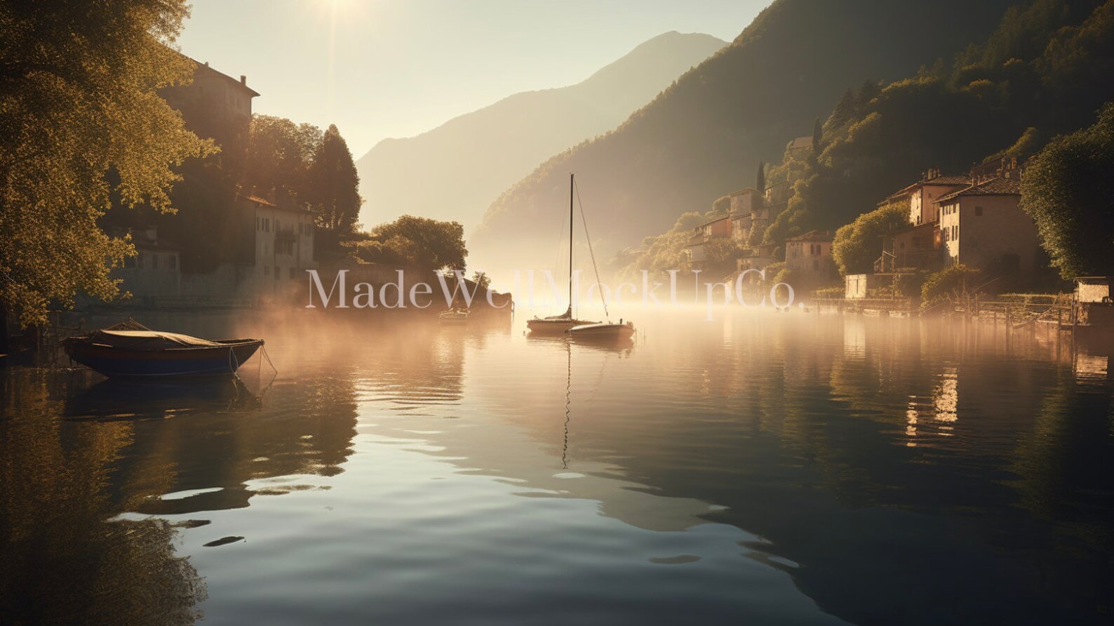 Zoom Background Italy, Zoom Backgrounds Italy, Zoom Background Lake ...