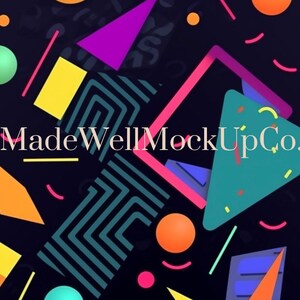 90s Background, 90s Zoom Background, Mockup Bundle, 90's Background, 90 ...