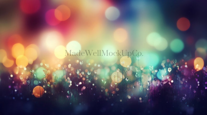 Bokeh Background, Bokeh Zoom Background, Colorful Zoom Background ...