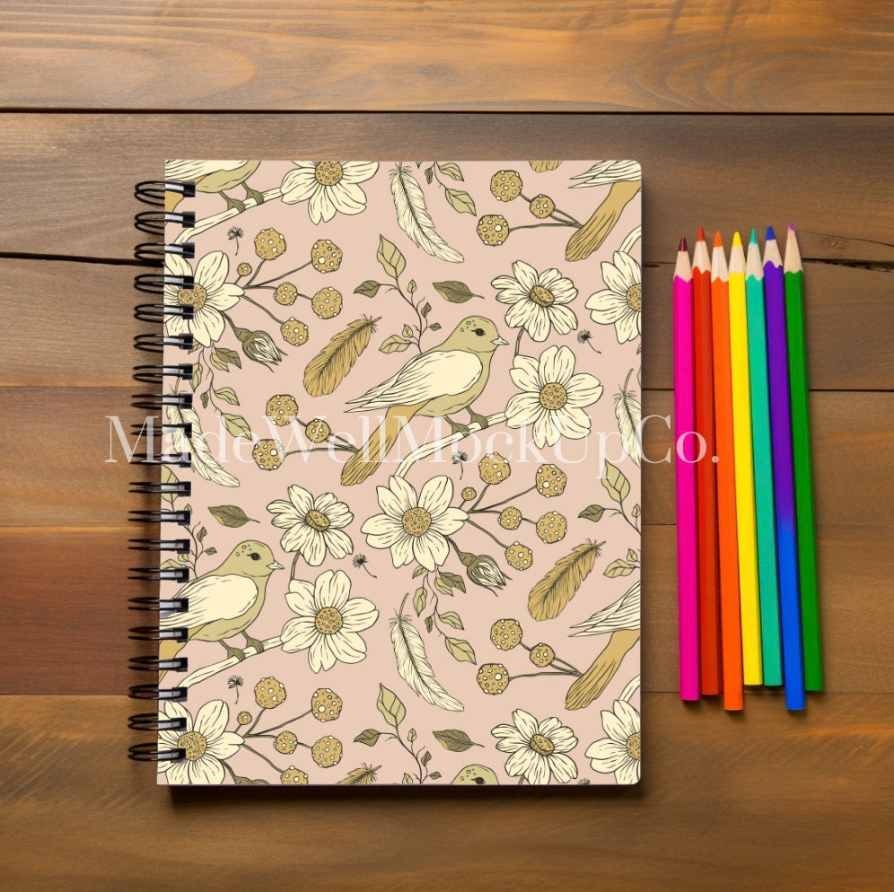Journal Mockup, Canva Overlay Notepads Mock Up, Notebook Mock Up, Mock ...