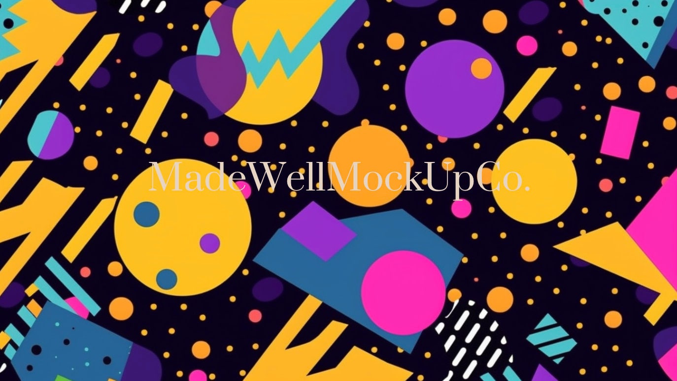 90s Background, 90s Zoom Background, Mockup Bundle, 90's Background, 90 ...