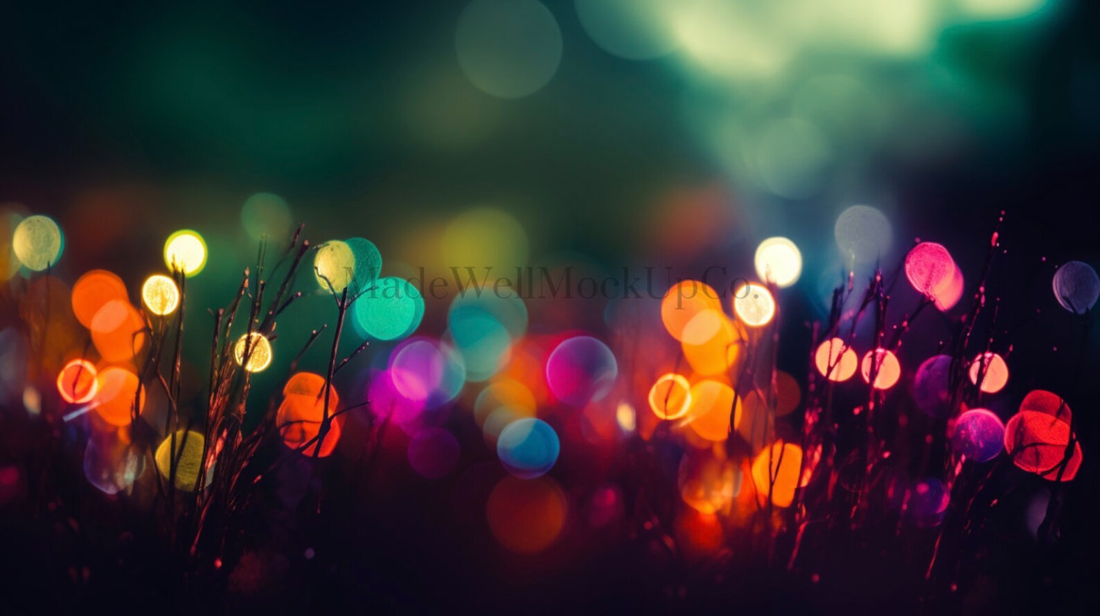Bokeh Background, Bokeh Zoom Background, Colorful Zoom Background ...