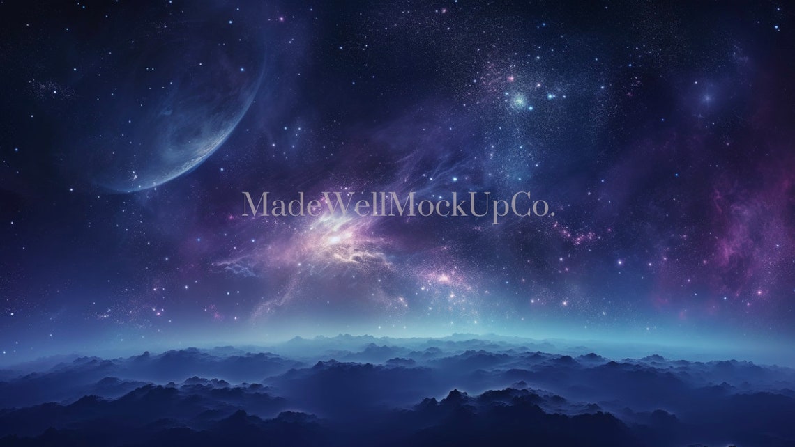 Mock up Bundle, Zoom Background, Space Background, Zoom Background ...