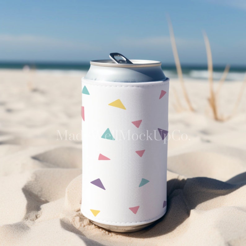 Koozie Mock, Koozie Mockup, PSD Koozie Mock, Smart Object Koozie Mock ...