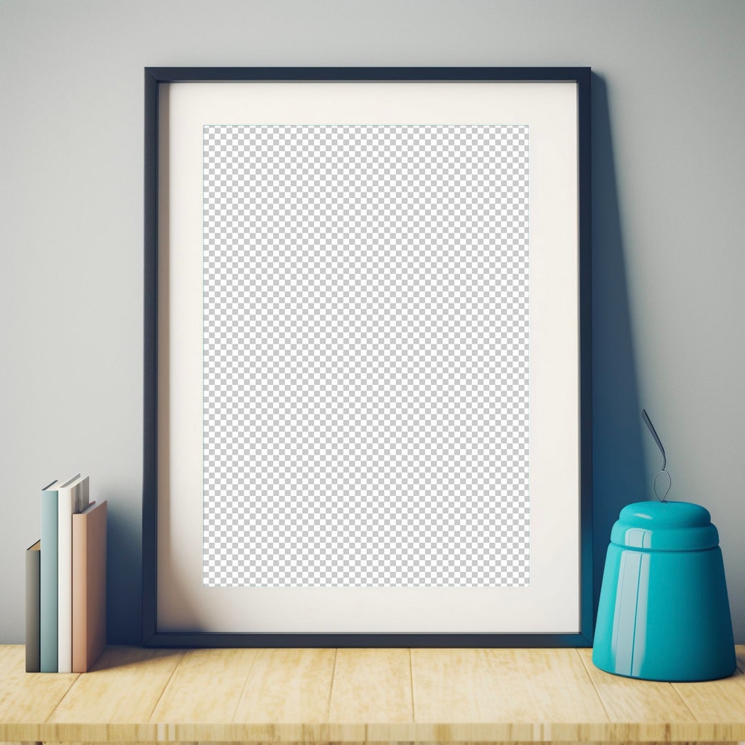Overlay A4 Mock Up, A4 Wooden Frame, A4 Mockup Frame, Overlay Mock Up ...