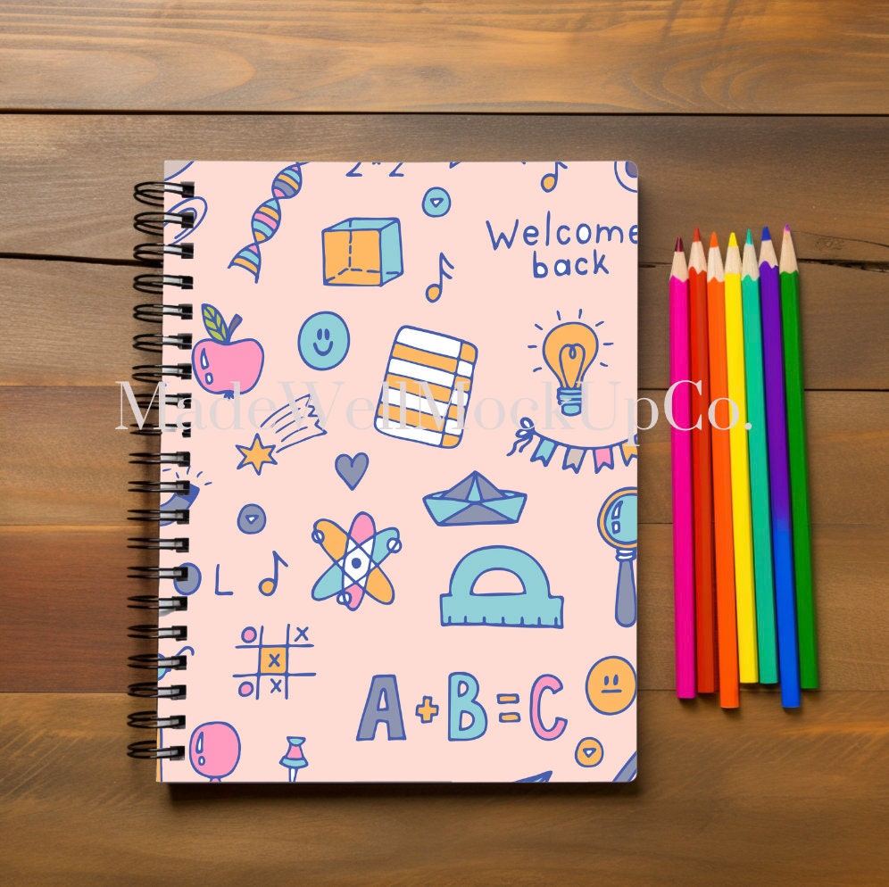 Journal Mockup, Canva Overlay Notepads Mock Up, Notebook Mock Up, Mock ...