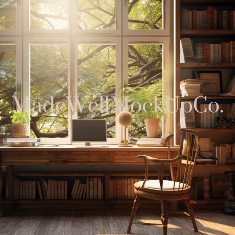 Library Zoom Background - Etsy