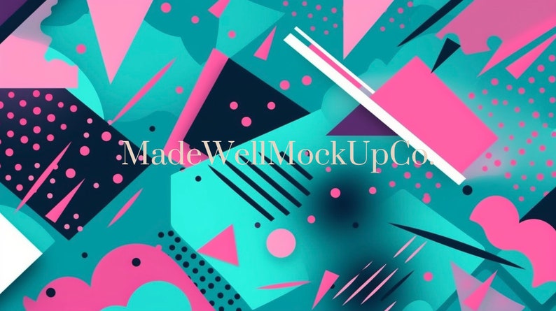 90s Background 90s Zoom Background Mockup Bundle 90's - Etsy