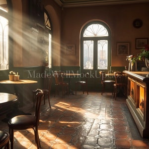 Virtual Background Cafe, Zoom Virtual Background, Zoom Background Cafe ...