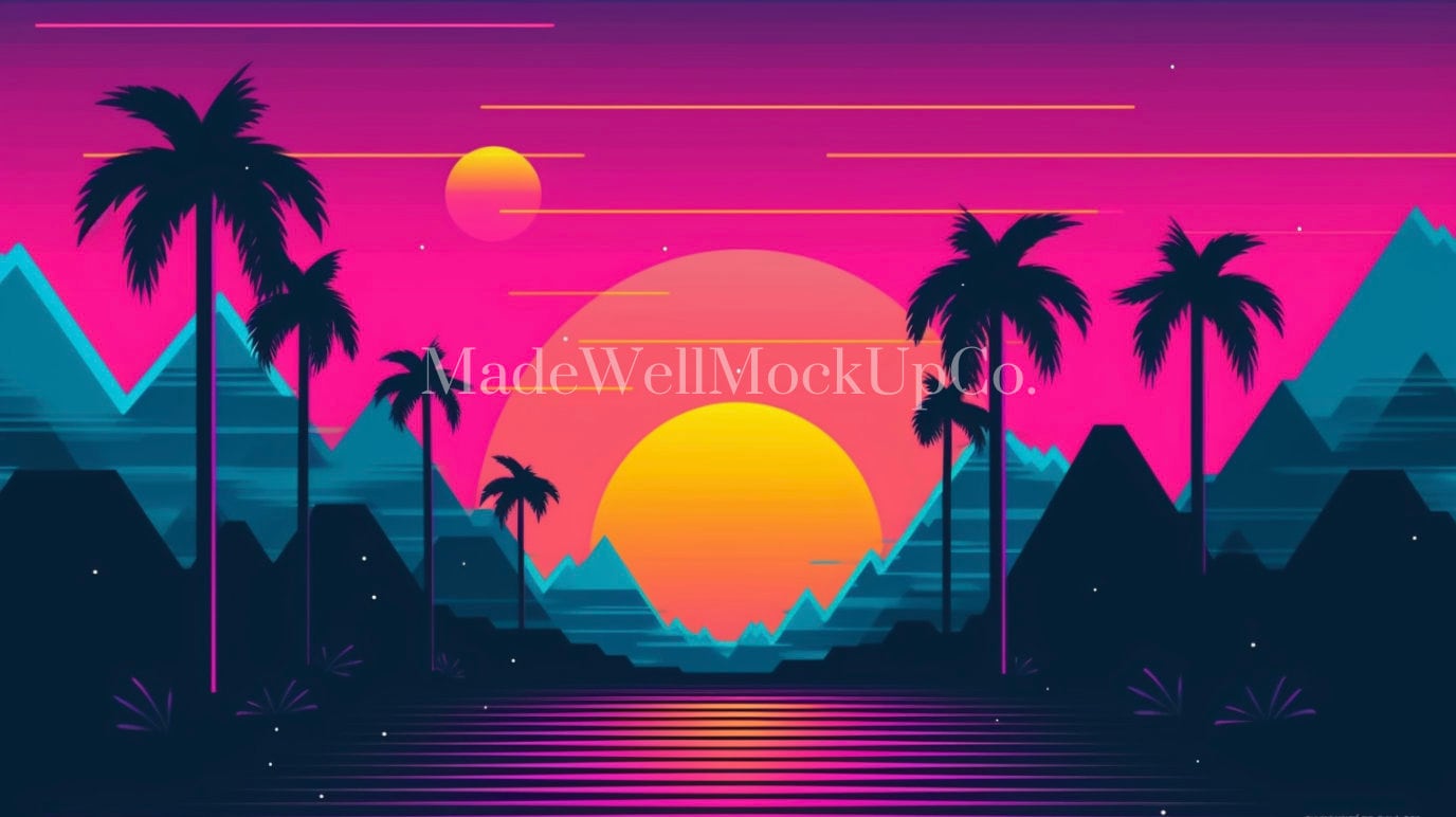 90s Background Bundle 90s Zoom Background Mockup Bundle - Etsy