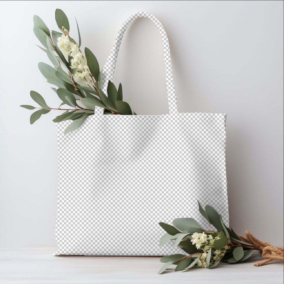 AOP Tote Bag Mockup Smart Object Canva Overlay Tote Bag Tote - Etsy