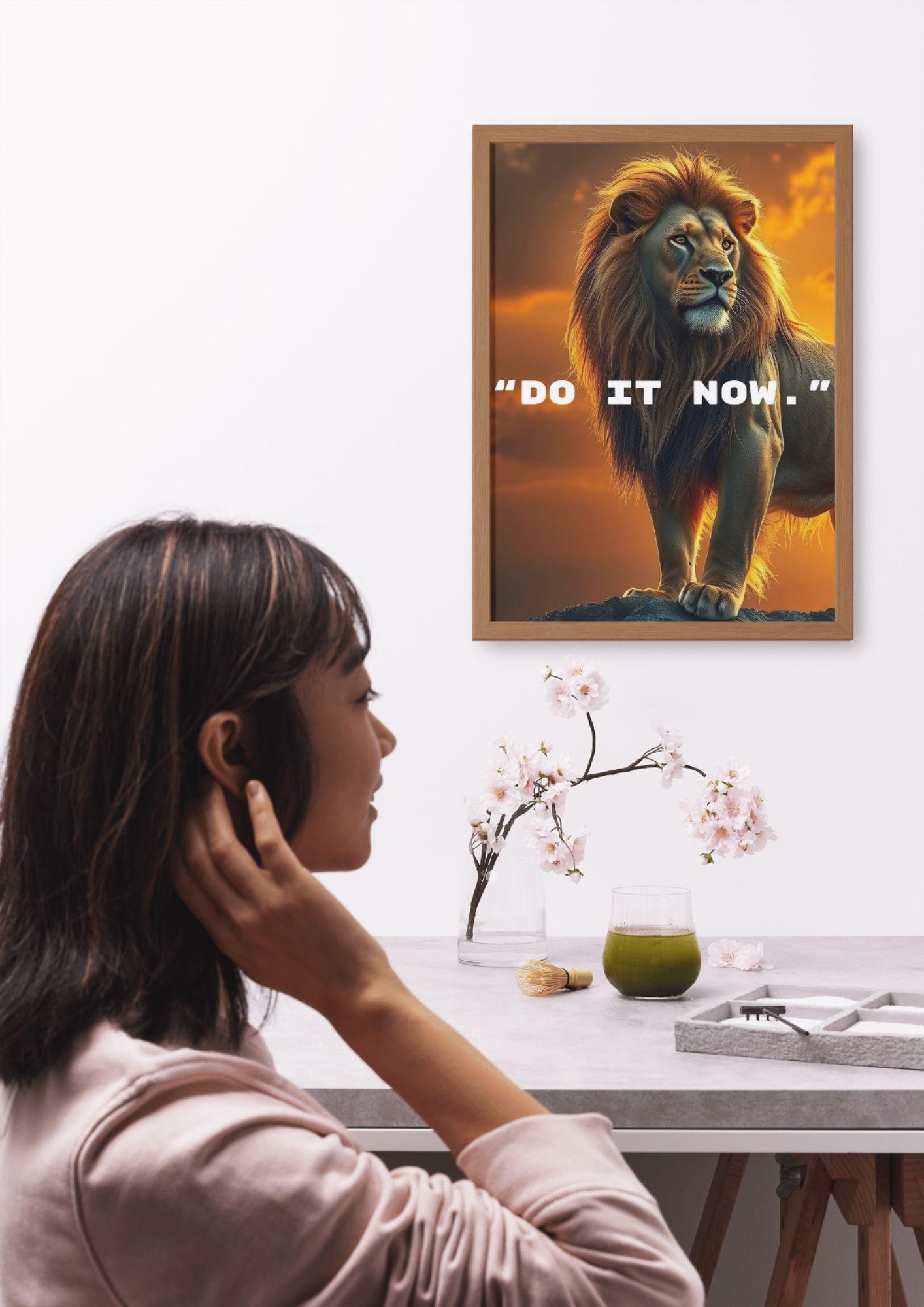 High-quality 4K Motivational Poster, Perfect for Printing and ...