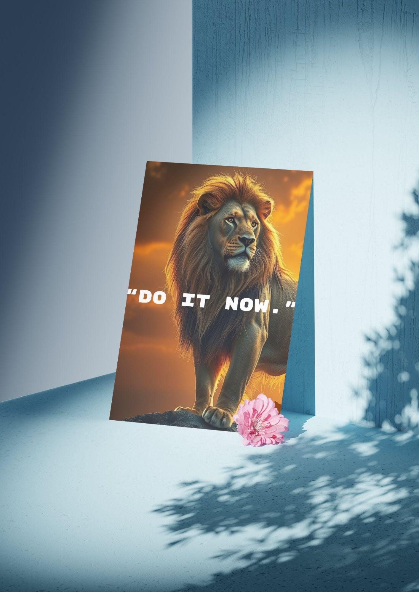 High-quality 4K Motivational Poster, Perfect for Printing and ...