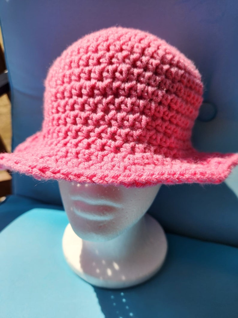 Customized Crochet Bucket Hats - Etsy