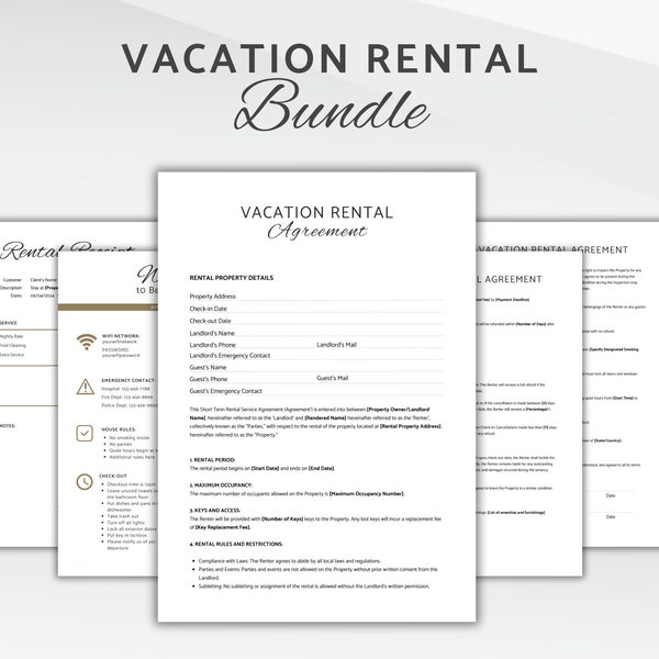 Vacation Rental Sign - Etsy