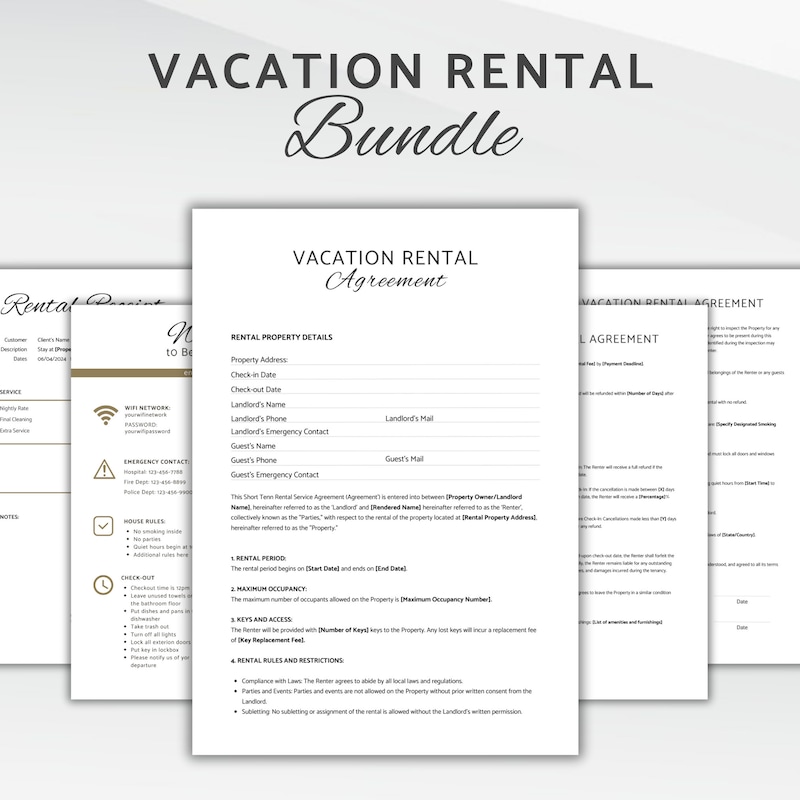 Vacation Rental Sign - Etsy