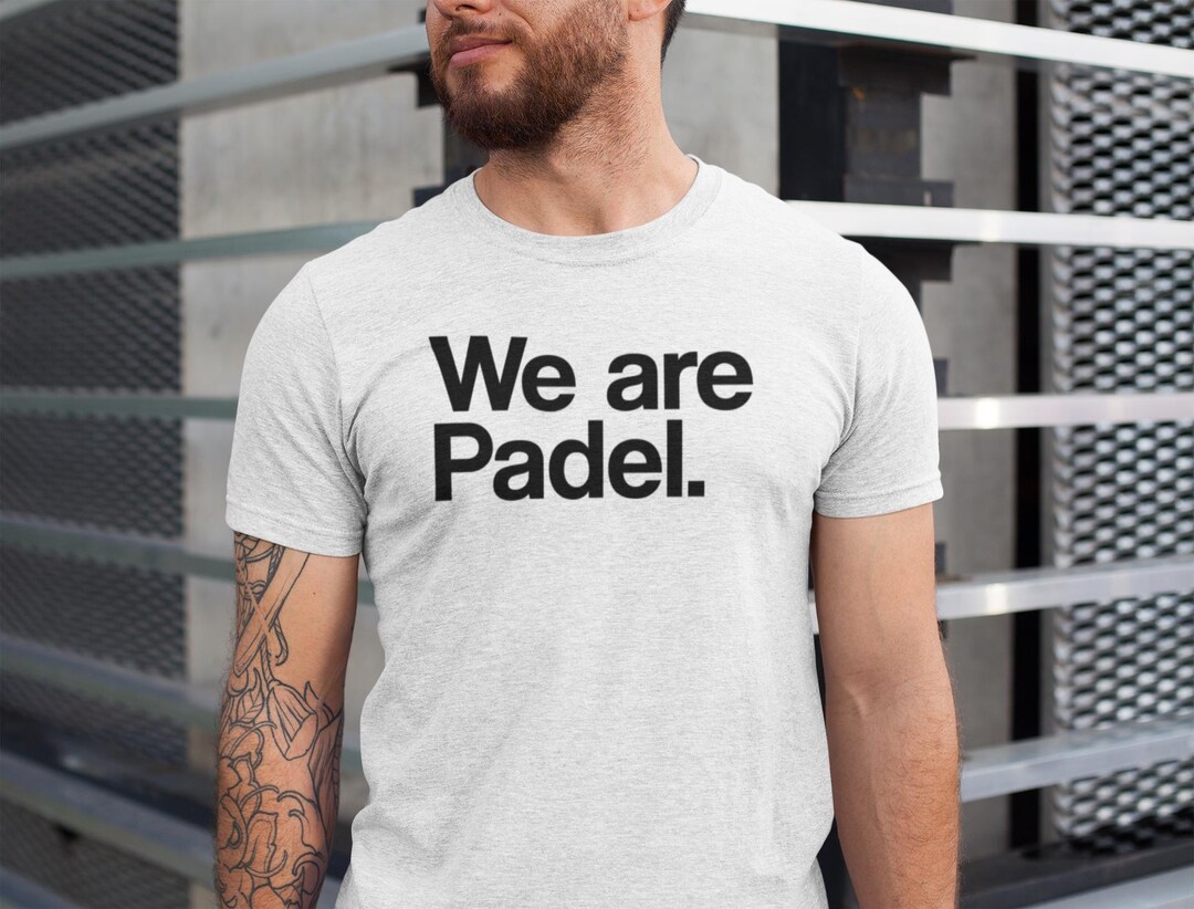 Padel T-shirt We Are Padel Customized Shirt, Padel Player Gift, Padel ...
