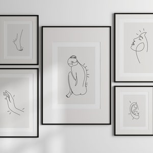 Acupuncture Art Prints Set of 5, Acupuncturist Gift, Acupuncture ...