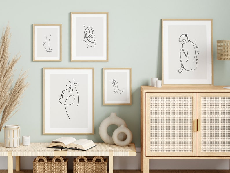 Acupuncture Art Prints Set of 5, Acupuncturist Gift, Acupuncture ...