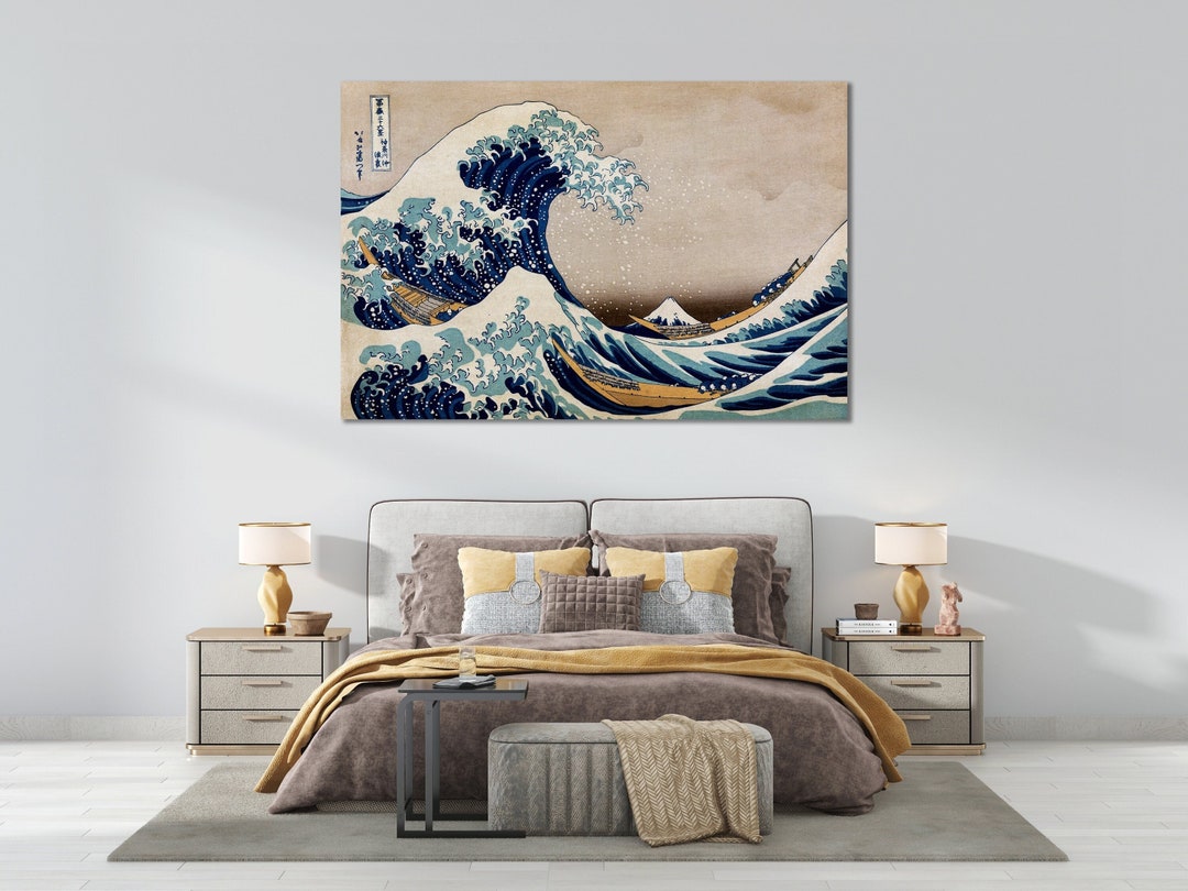 The Great Wave off Kanagawa by Hokusai Original Modern Japanese Art ...