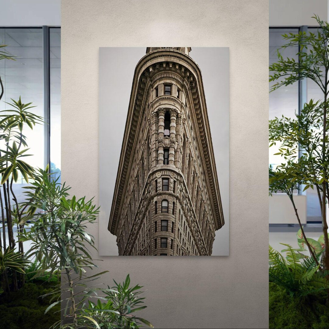 Flatiron Building Art NYC Architecture City Wall Decor New York Ready ...