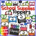 School Supply Clipart Bundle - 5 Sets - Perfect for Teachers and ...