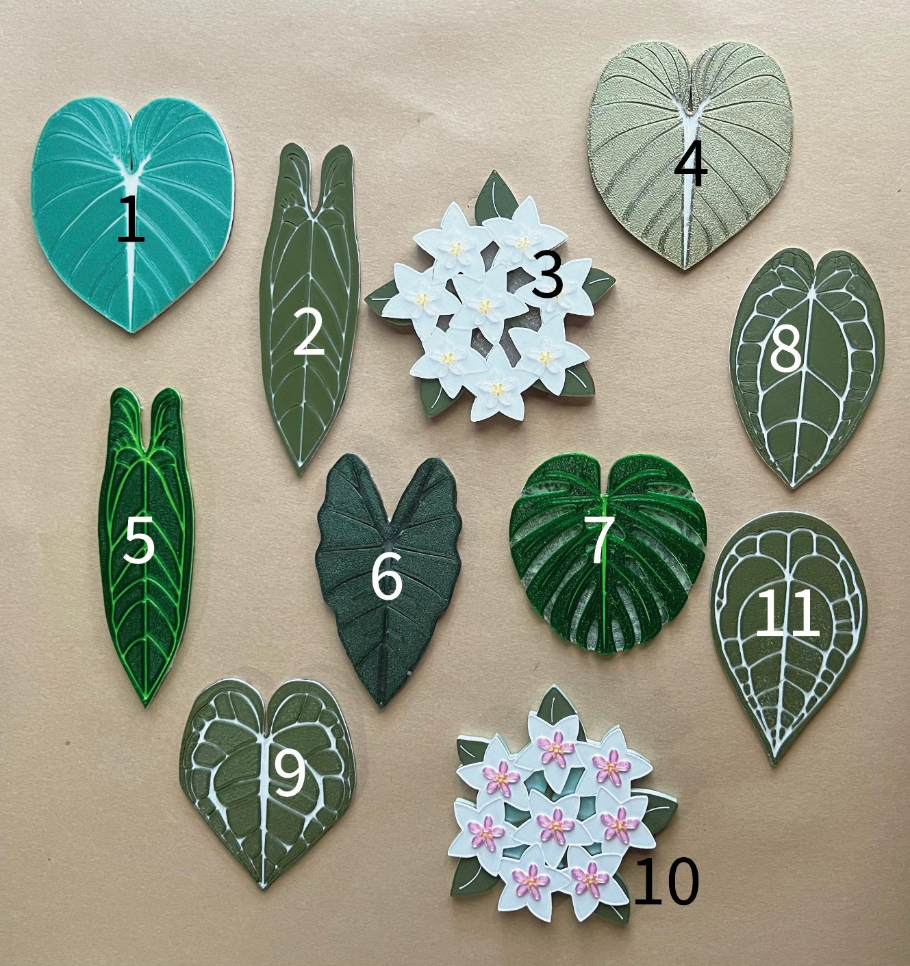 3D Printed Plant Magnet - Etsy