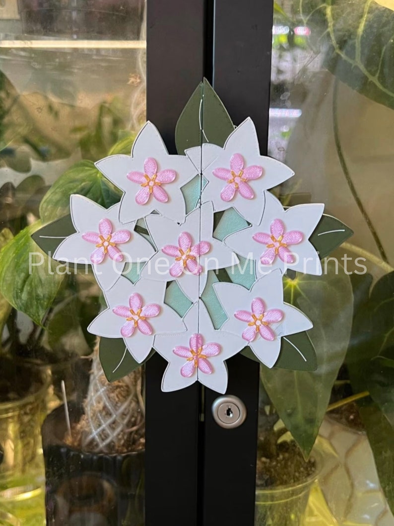 Hoya Bella Bloom 3D Printed Handles for Ikea Cabinet - Etsy