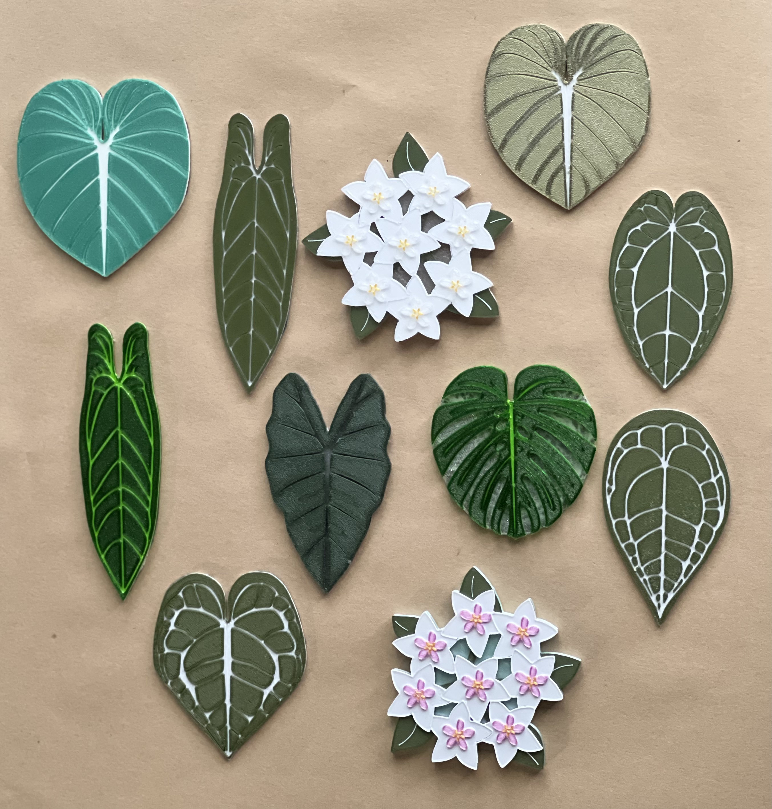 3D Printed Plant Magnet - Etsy