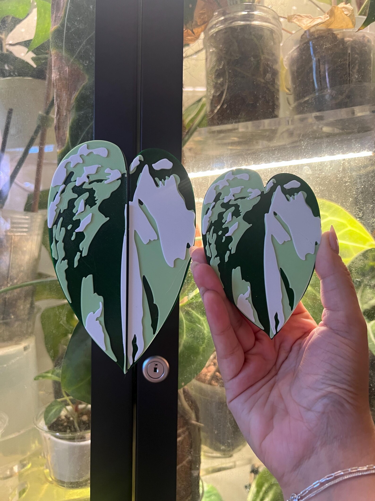 Variegated Scindapsus 3D Printed Handles for Ikea Cabinet - Etsy