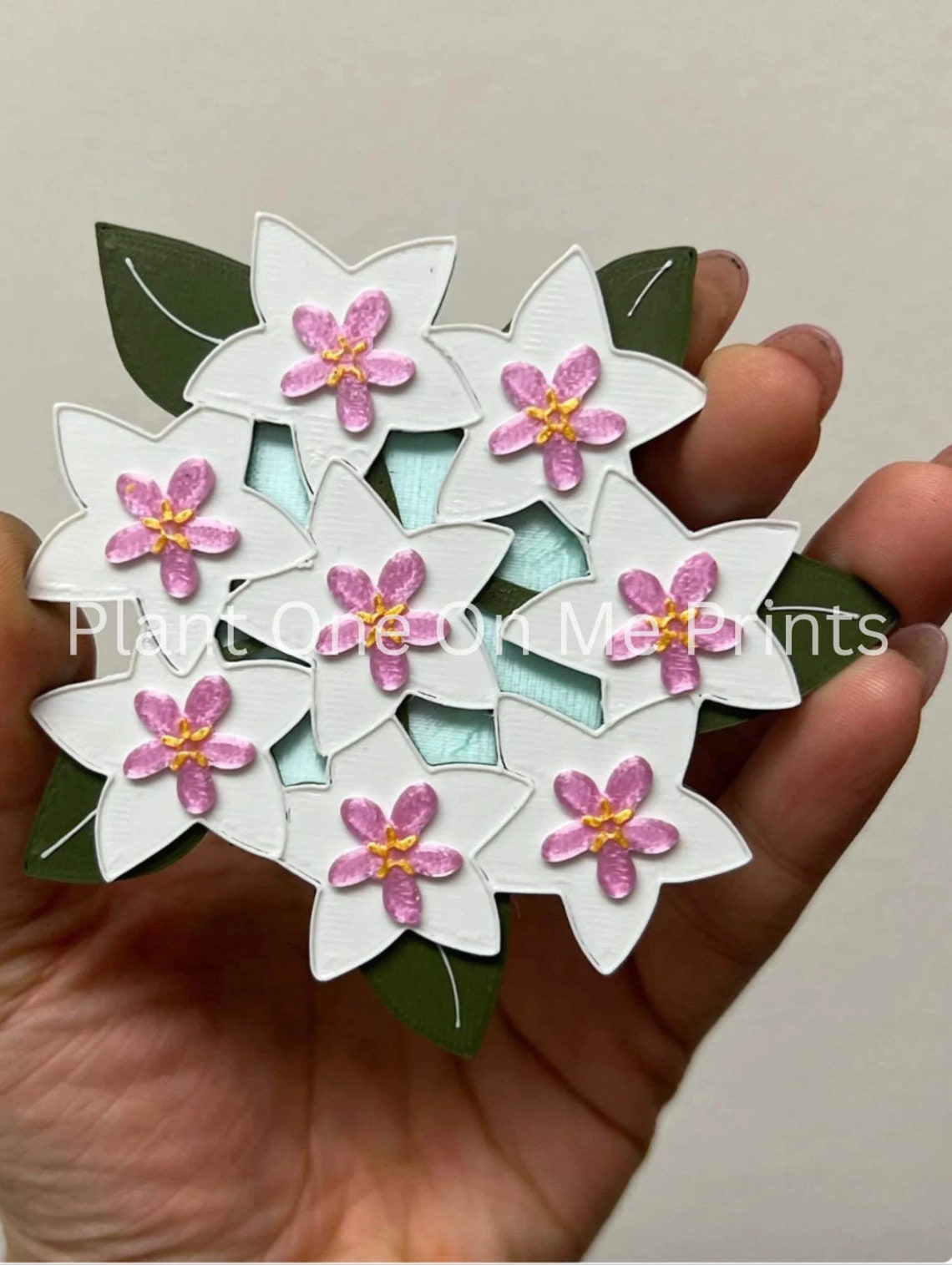 Hoya Bella Bloom 3D Printed Handles for Ikea Cabinet - Etsy