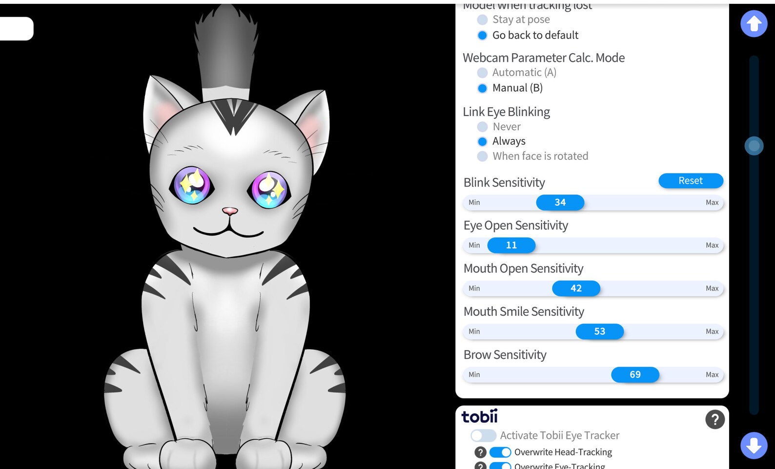 Live2d Cat Vtuber! Fully Rigged - Etsy
