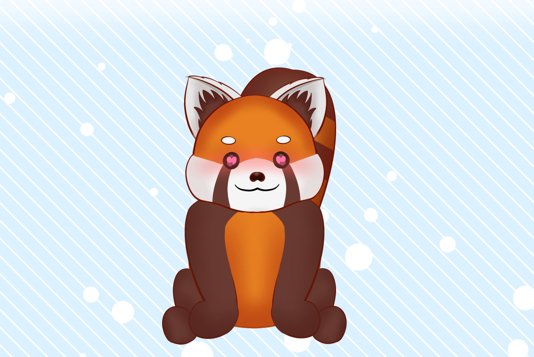Live2d Red Panda Vtuber Fully Rigged ( Simple ) - Etsy