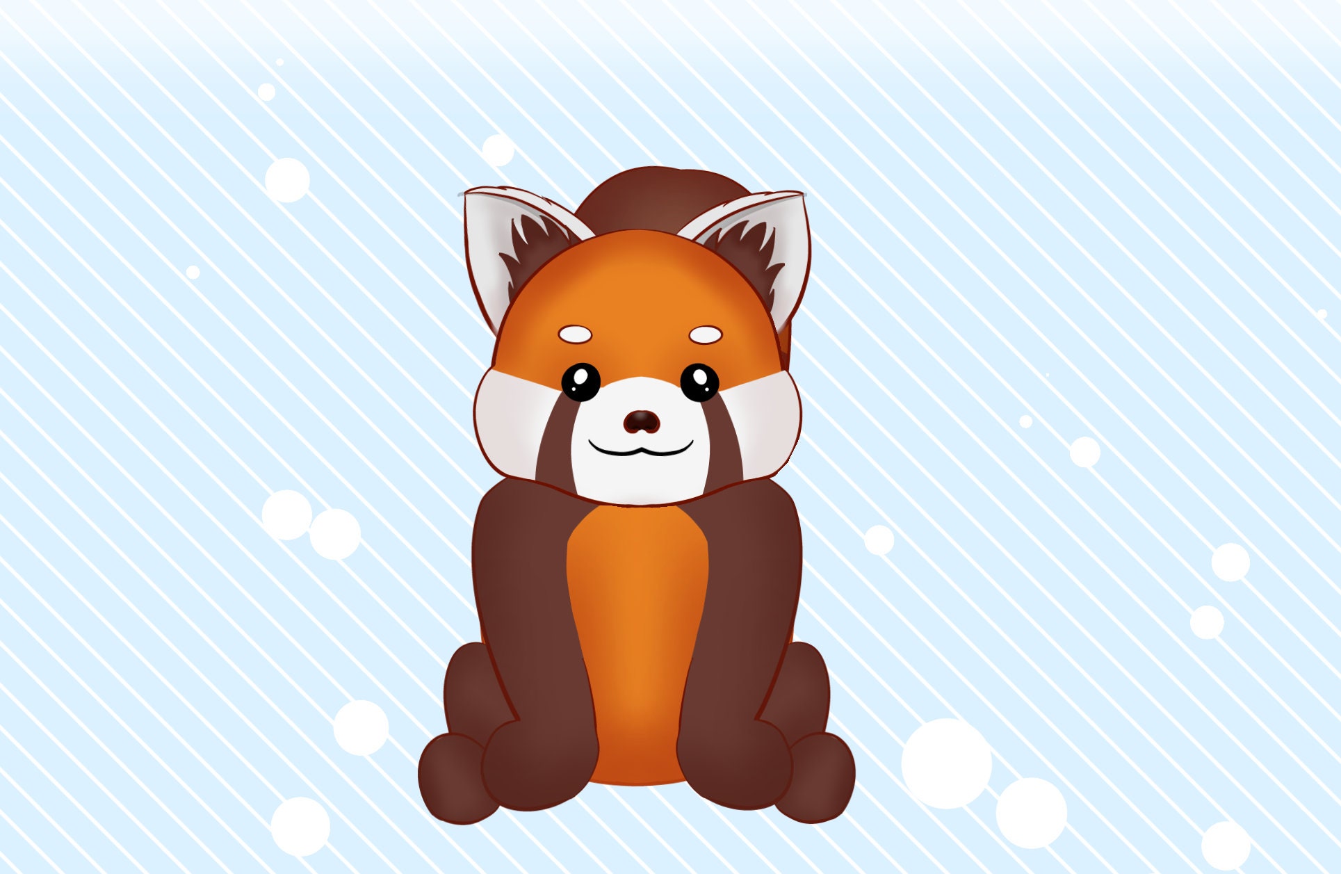 Live2d Red Panda Vtuber Fully Rigged ( Simple ) - Etsy