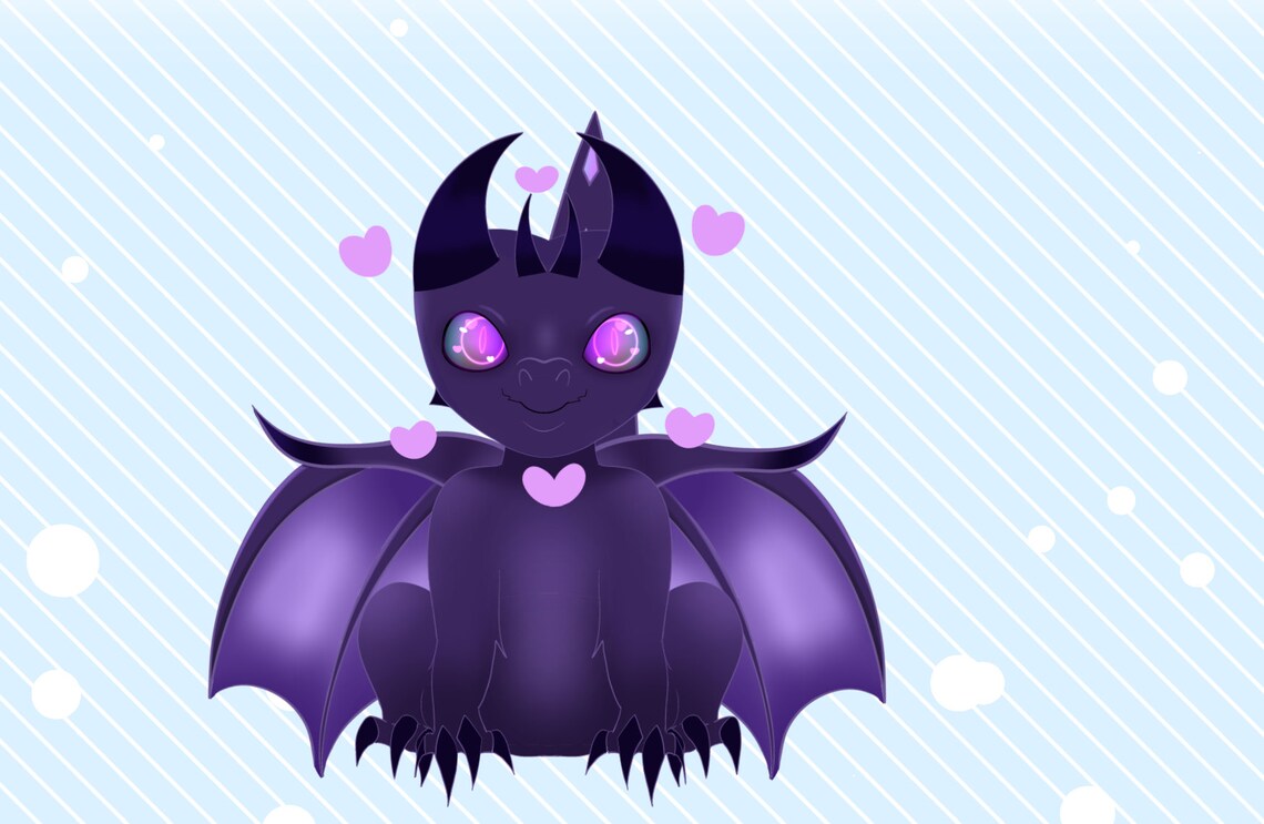 Live2d Dragon Vtuber Fully Rigged ( Simple ) - Etsy