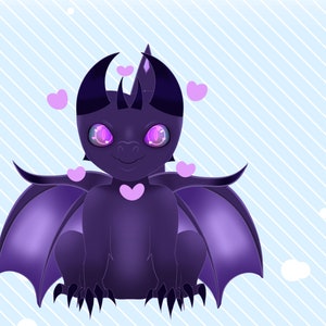 Live2d Dragon Vtuber Fully Rigged ( Simple ) - Etsy