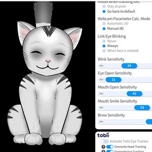 Live2d Cat Vtuber! Fully Rigged - Etsy