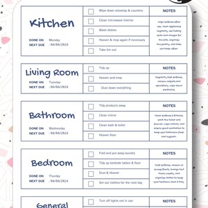 Daily Routine Planner Template | Printable and Digital Instant Download ...