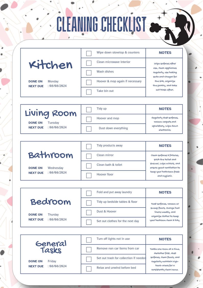 Daily Routine Planner Template | Printable and Digital Instant Download ...