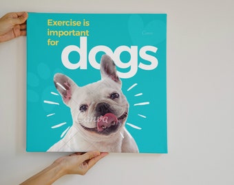 Funny Dog Poster - Etsy