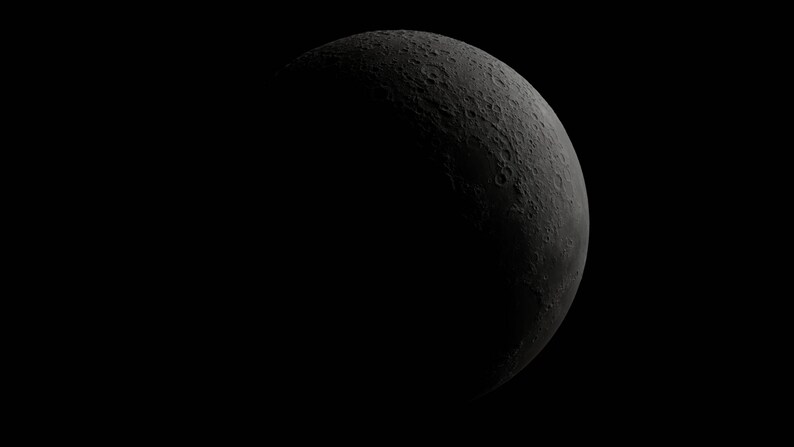 Moon - Wallpaper | Render | Clean | Digital Download | 10 Moon Image ...
