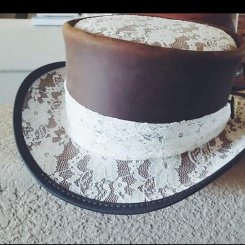 Lace Top Hat - Etsy