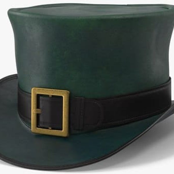Green Top Hat - Etsy