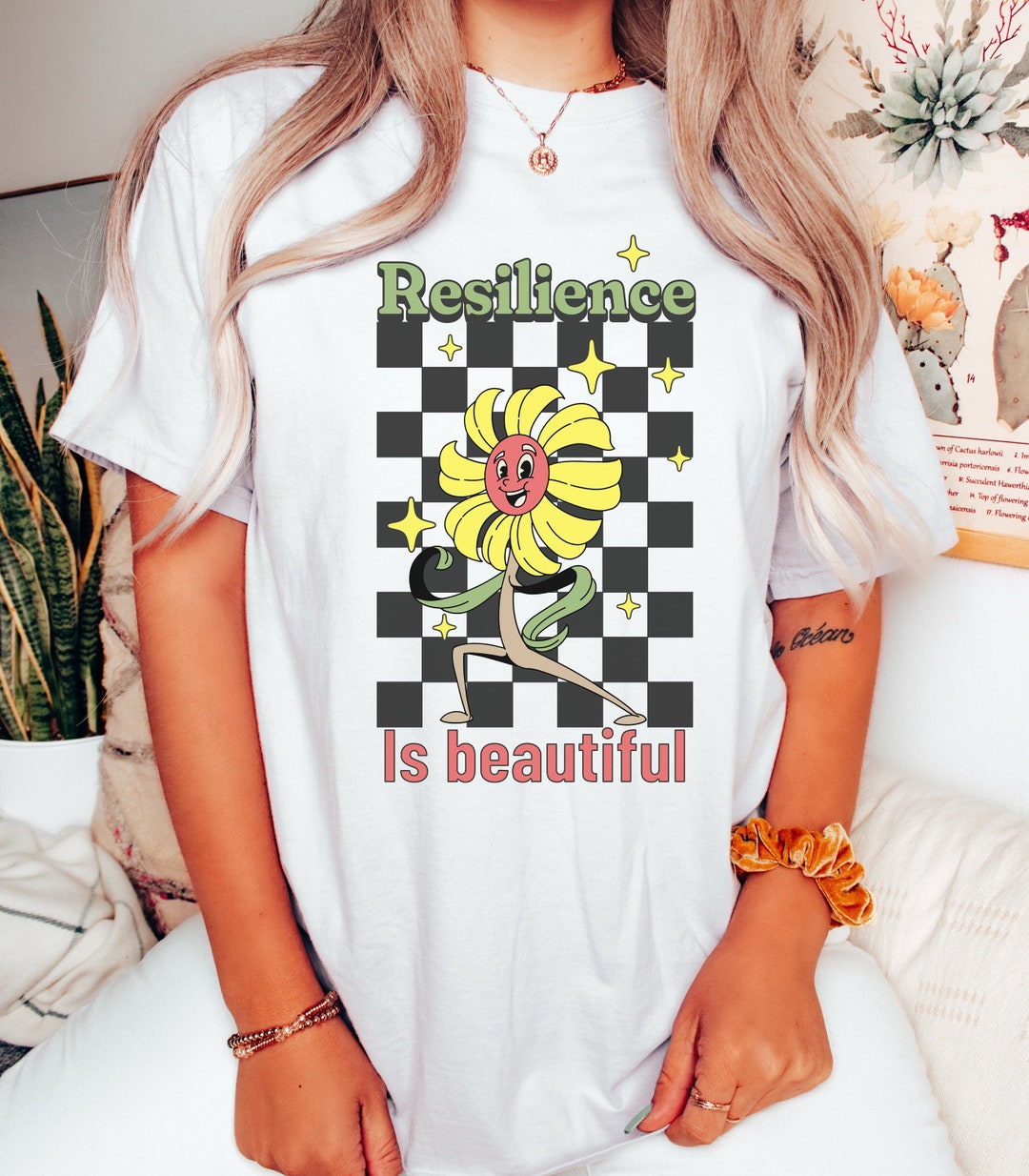 Resilience is Beautiful Comfort Colors Oversized Shirt Mental Health ...