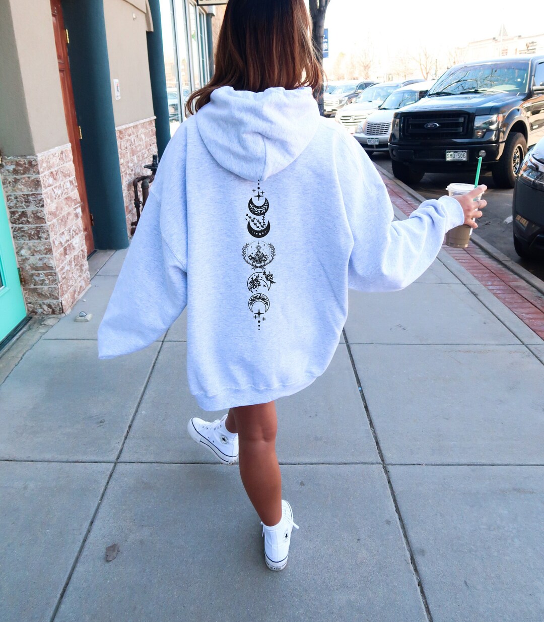 ACOTAR Oversized Hoodie Velaris Hoodie ACOTAR Merch Shirt Cassian ...